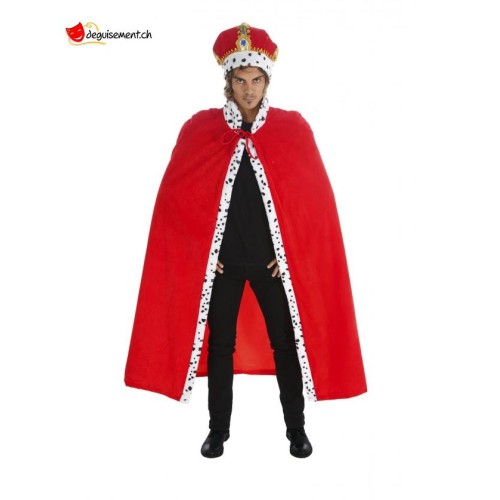 Déguisement cape roi - adulte